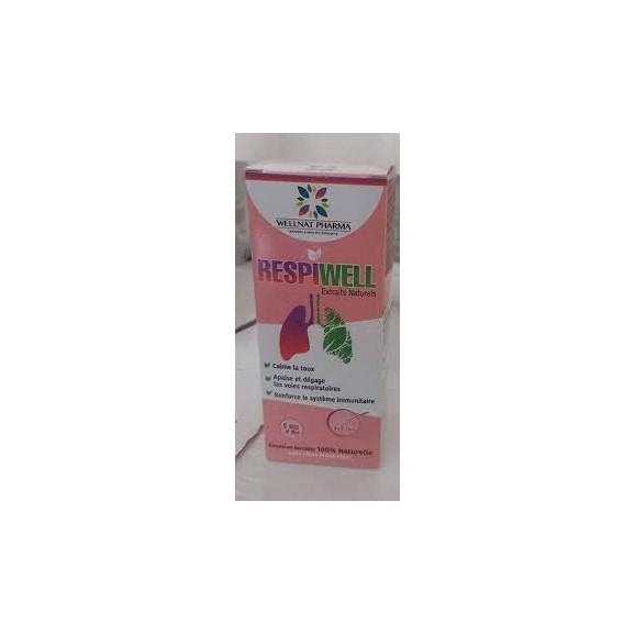 Respiwell Sirop Toux Adulte 150ml